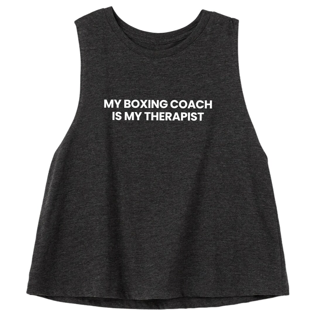 Boxing Tank Top | Boxing Crop Top | Boxing Shirt | Workout Crop Top ...
