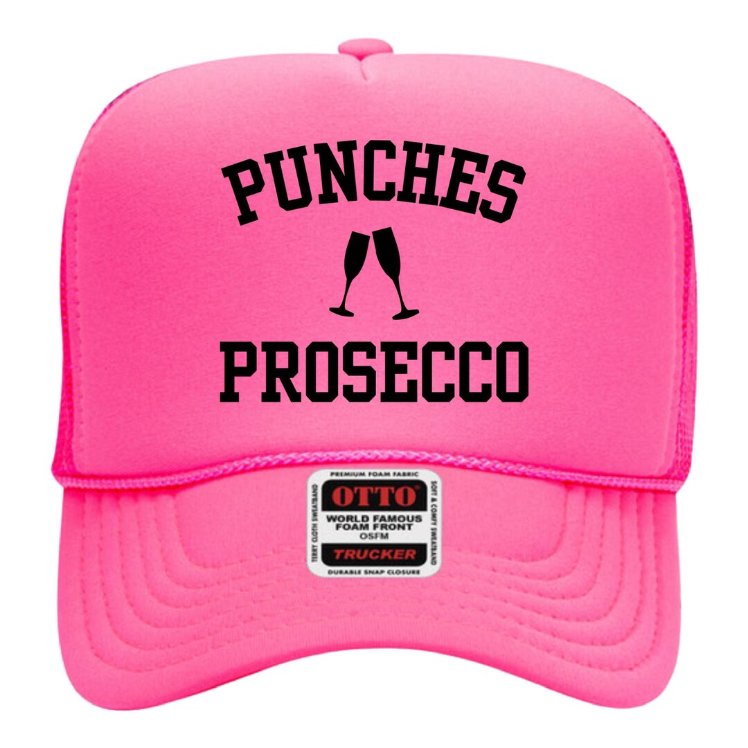 Punches Prosecco Boxing Hat Gym Trucker Hat Boxing Gift for Her Gym ...