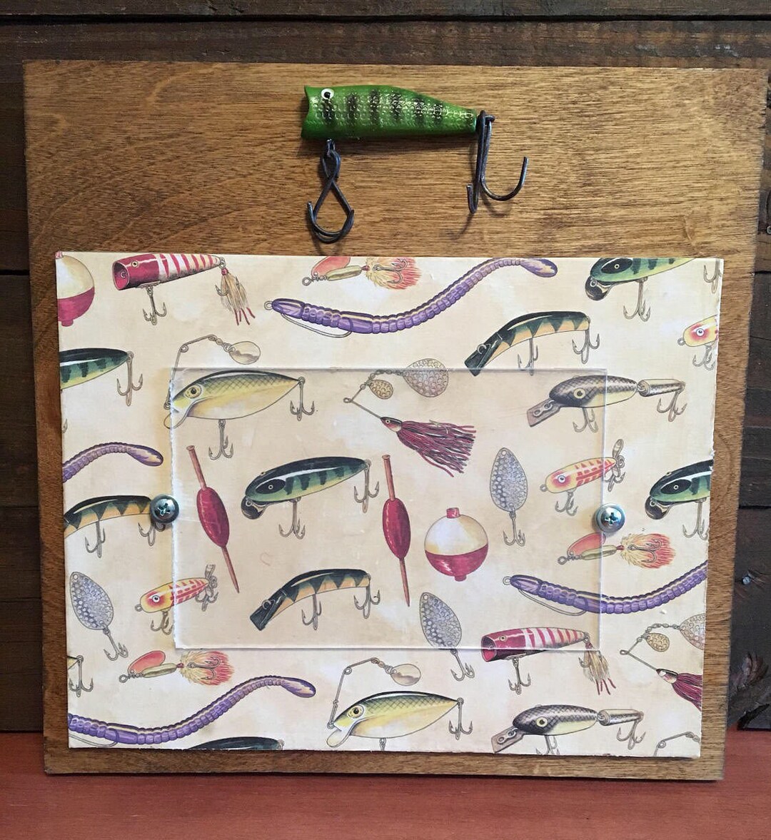 Fishing Lure Photo Frame - Etsy