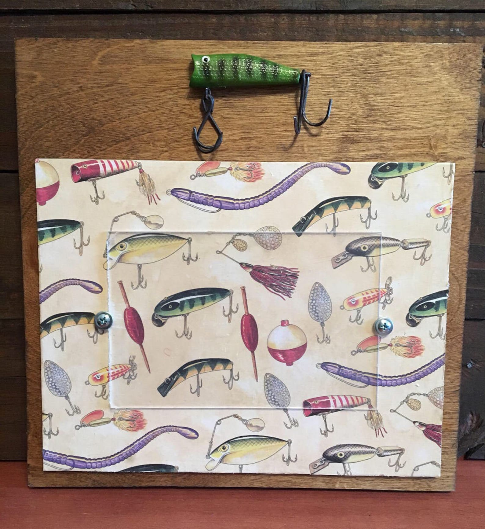 Fishing Lure Photo Frame - Etsy