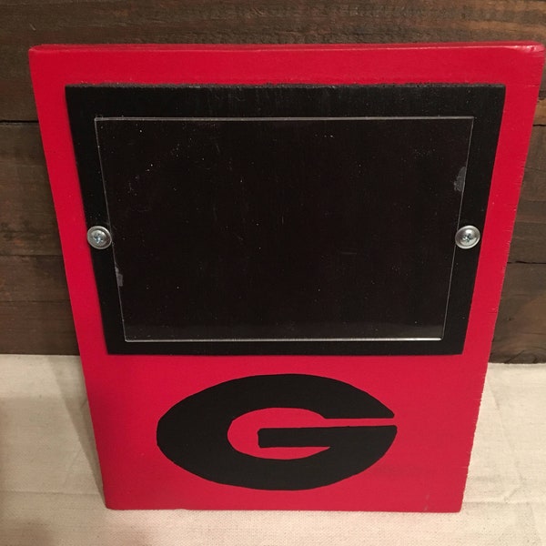 Georgia Bulldogs Photo Frame - Etsy