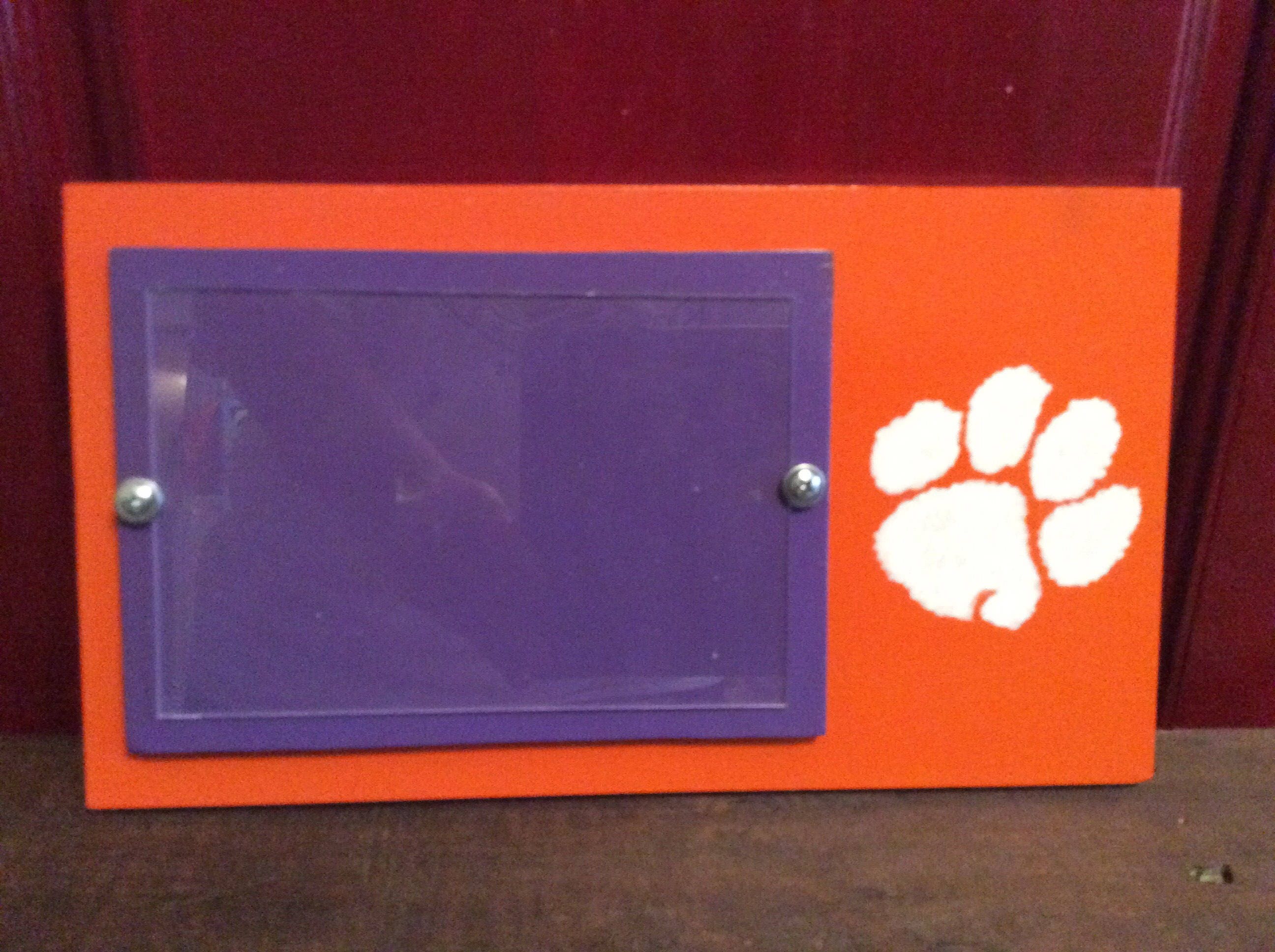 Clemson Photo Frame - Etsy