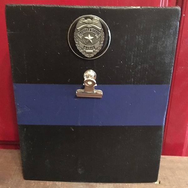 Police Officer Picture Frame - Etsy