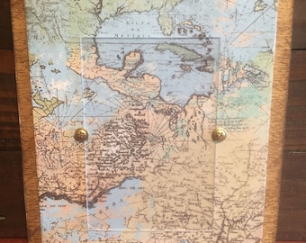 World Map Picture Frame - Etsy