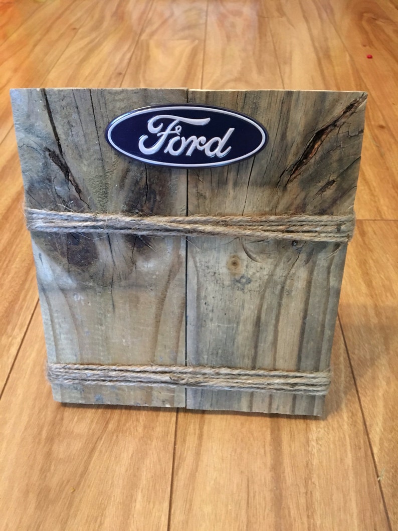 Reclaimed Wood Ford Themed Photo Frame - Etsy
