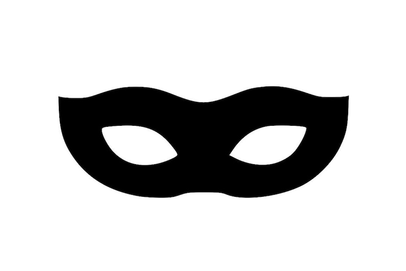 20 Pack Paper Masquerade Mask Mardi Gras Shapes Die Cut - Etsy