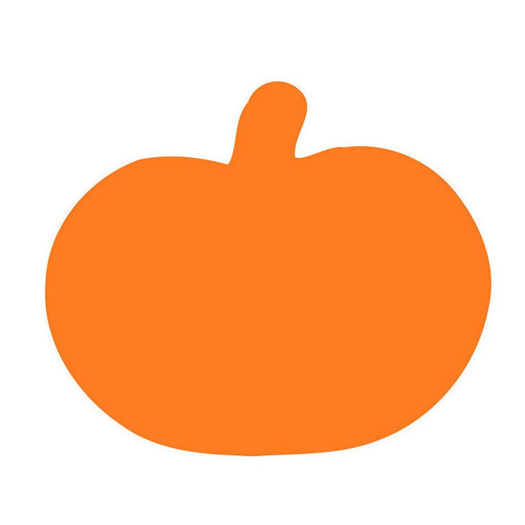 20 Pack - Paper Pumpkin Shapes, Pumpkin Shapes, Die Cut Pumpkin Paper ...