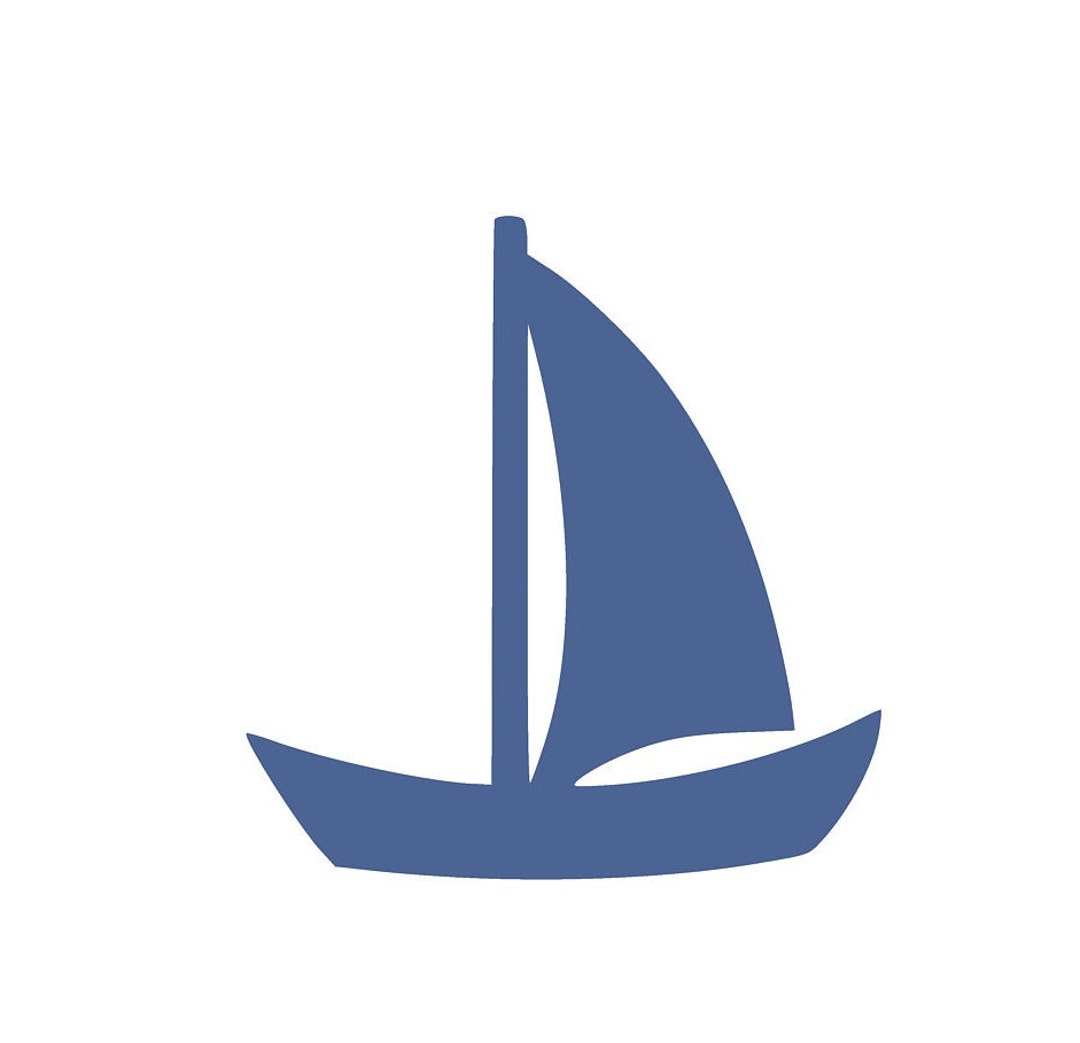 20 Pack - Paper Sailboat Shapes, Boat Shapes, Sailing Boat Cutout ...