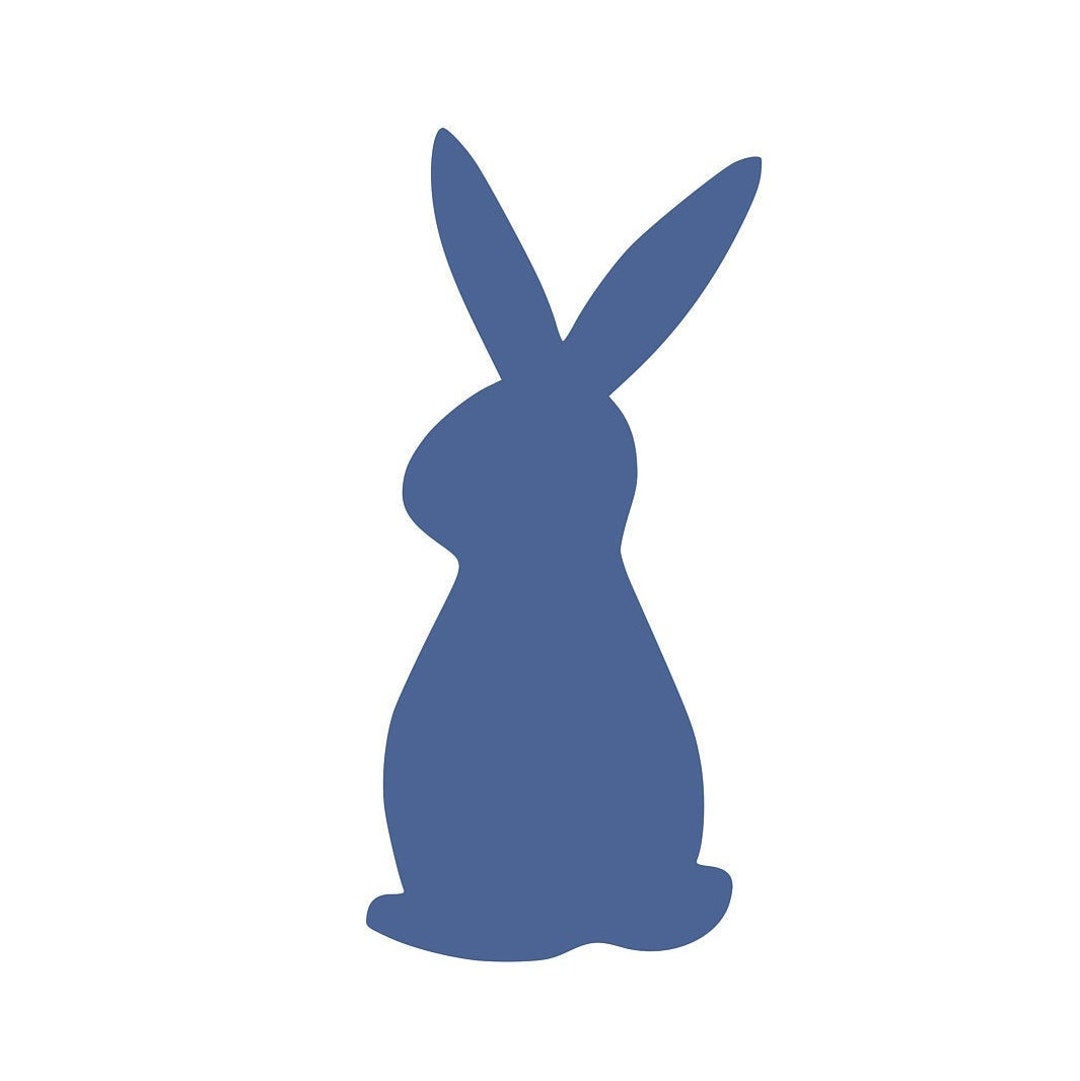 20 Pack - Paper Bunny Shapes, Easter Bunny Shapes, Die Cut Bunny Paper ...