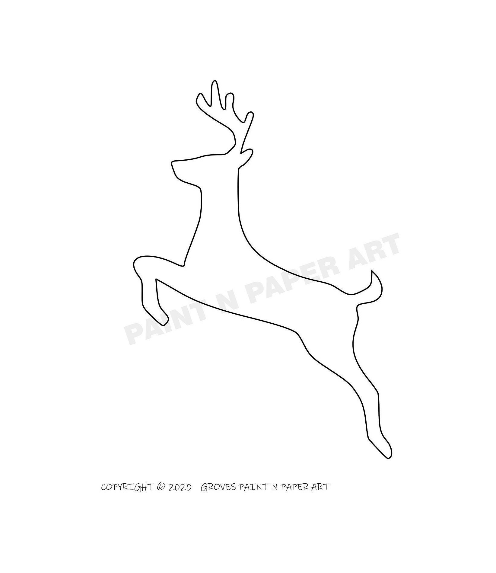 Reindeer Template Pdf Ubicaciondepersonas cdmx gob mx