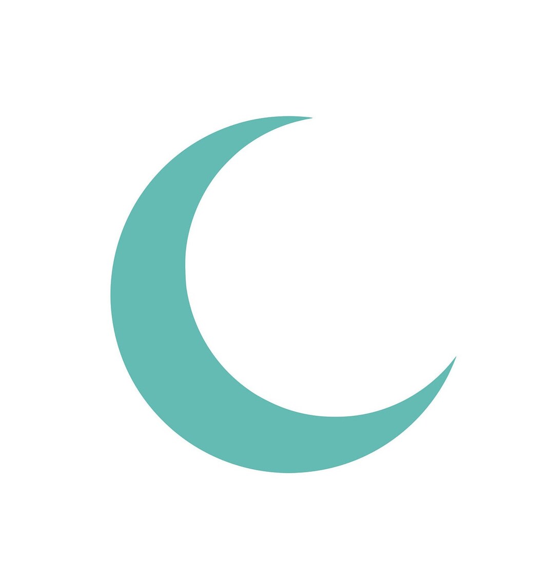 20 Pack - Paper Crescent Moon Shapes, Die Cut Moon, Paper Moon Cutout ...