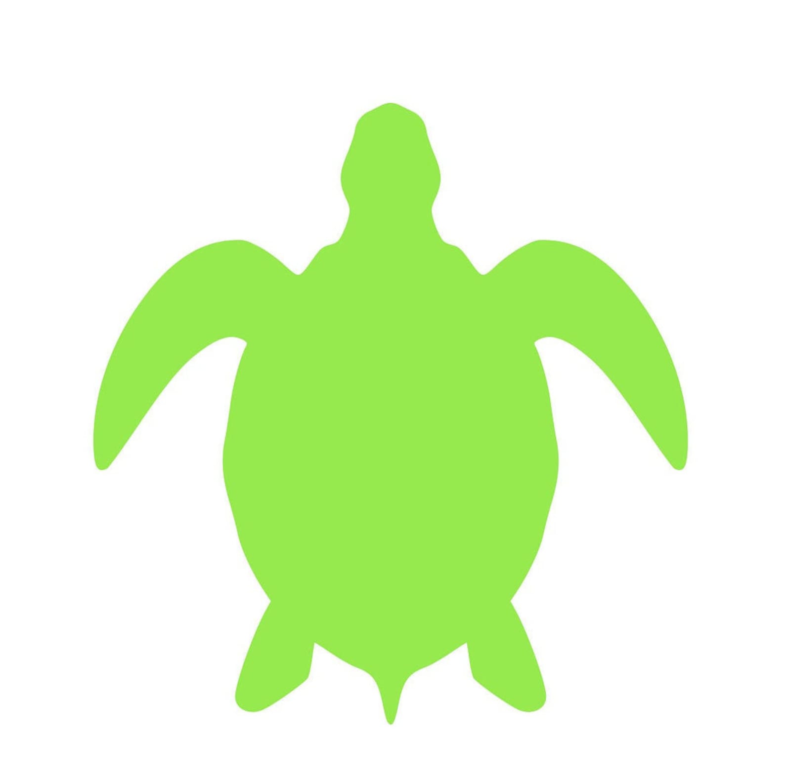 20 Pack Paper Sea Turtle Shapes Sea Turtle Shapes Die Cut | Etsy