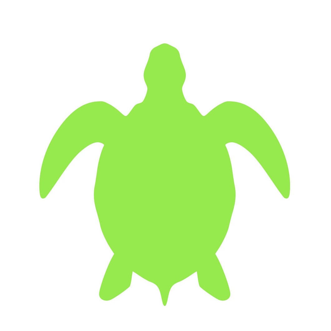 20 Pack Paper Sea Turtle Shapes Sea Turtle Shapes Die cut | Etsy