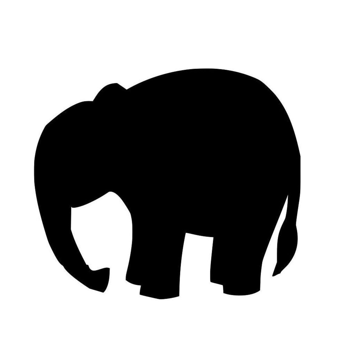 20 Pack Paper Elephant Shapes Elephant Shapes Die Cut - Etsy