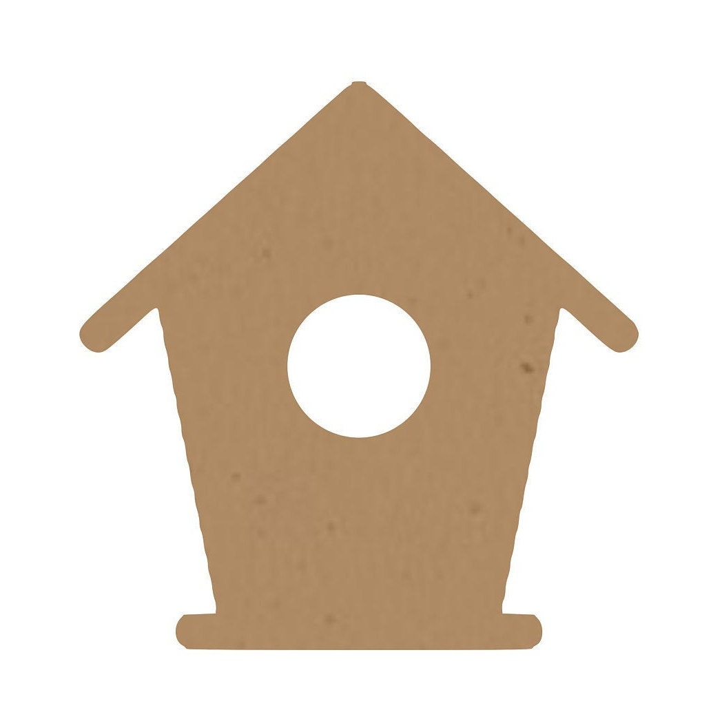 Paper Birdhouse Cutouts: Springtime Craft Shapes, DIY Projects (20 Pack ...