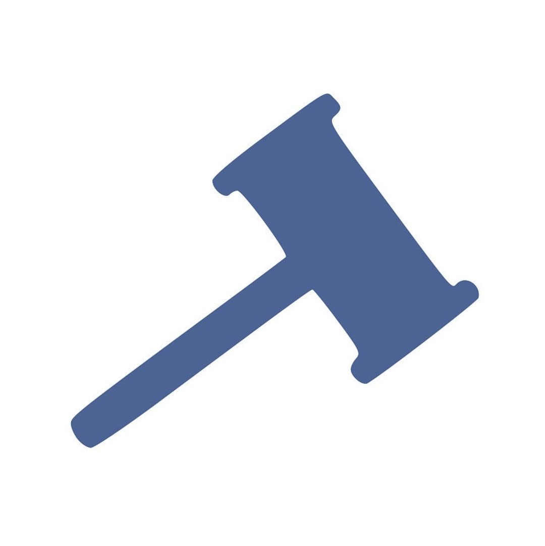 20 Pack - Paper Judge's Gavel Shape, Gavel Cutouts, Courtroom Cutouts ...