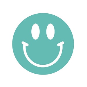 20 Pack - Paper Smiley Face Shapes, Die Cut Smiley Face Paper Cutout ...