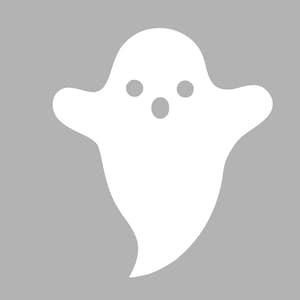 20 Pack - Paper Ghost Shapes, Halloween Shapes, Die Cut Ghost, Paper ...