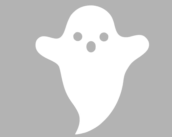 20 Pack - Paper Ghost Shapes, Halloween Shapes, Die Cut Ghost, Paper ...