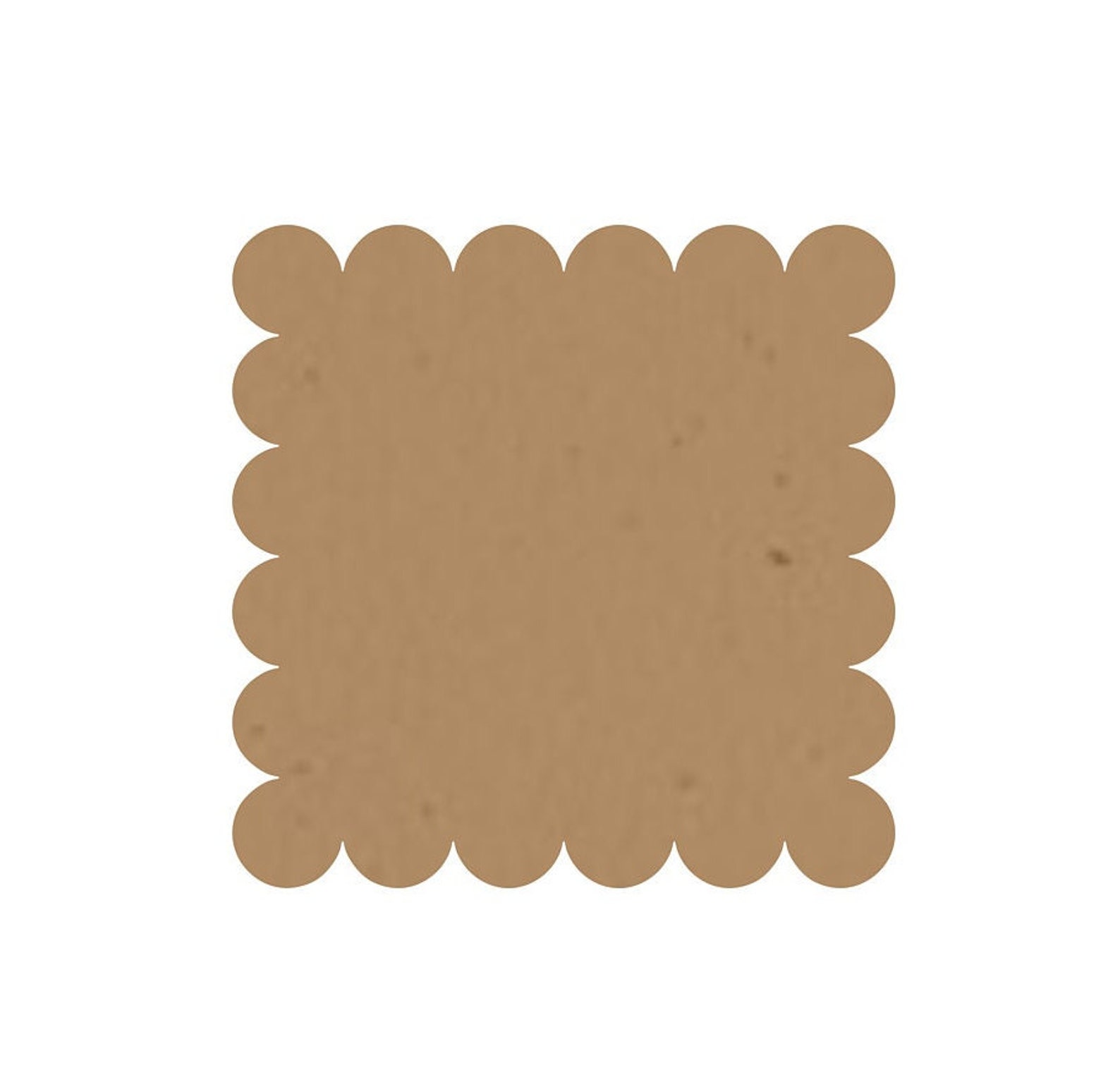 20 Pack Paper Scalloped Square Die Cut Scalloped Square - Etsy