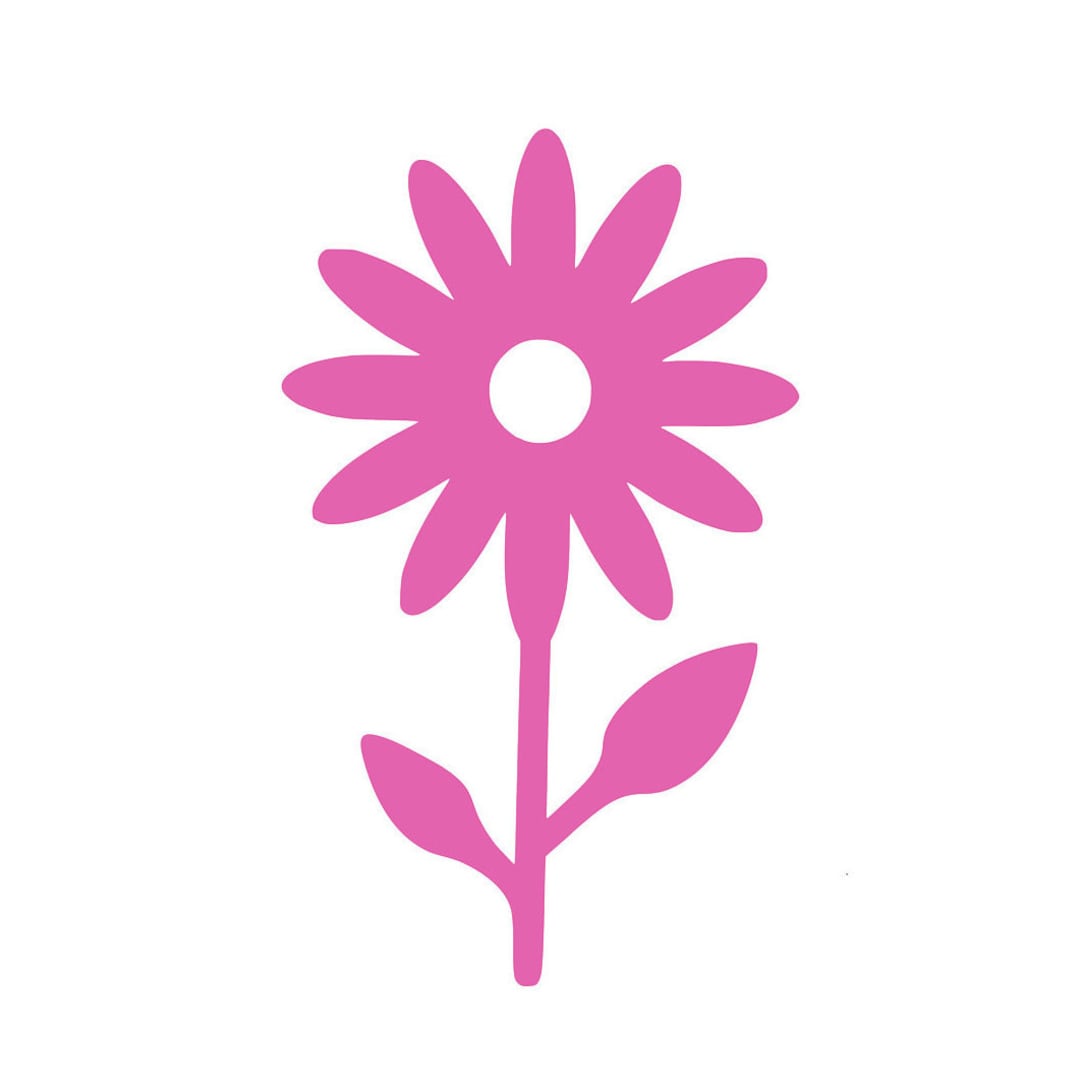 20 Pack - Paper Flower Shapes, Die Cut Flower Paper Cutout, Paper ...