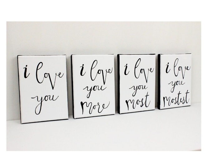 I Love You the Mostest, I Love You Mostest, Romantic Christmas Gift ...