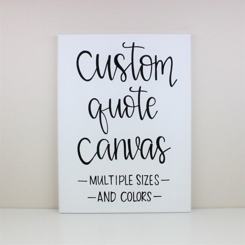 Custom Quote Signs - Etsy