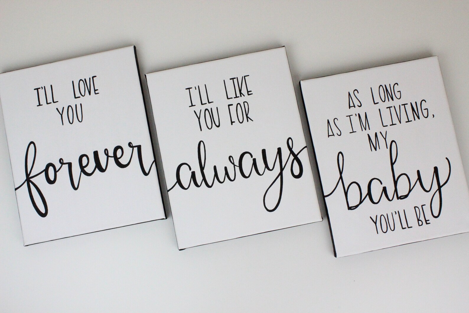 Ill Love You Forever, Ill Love You for Always, Kids Gift, Baby Gift ...