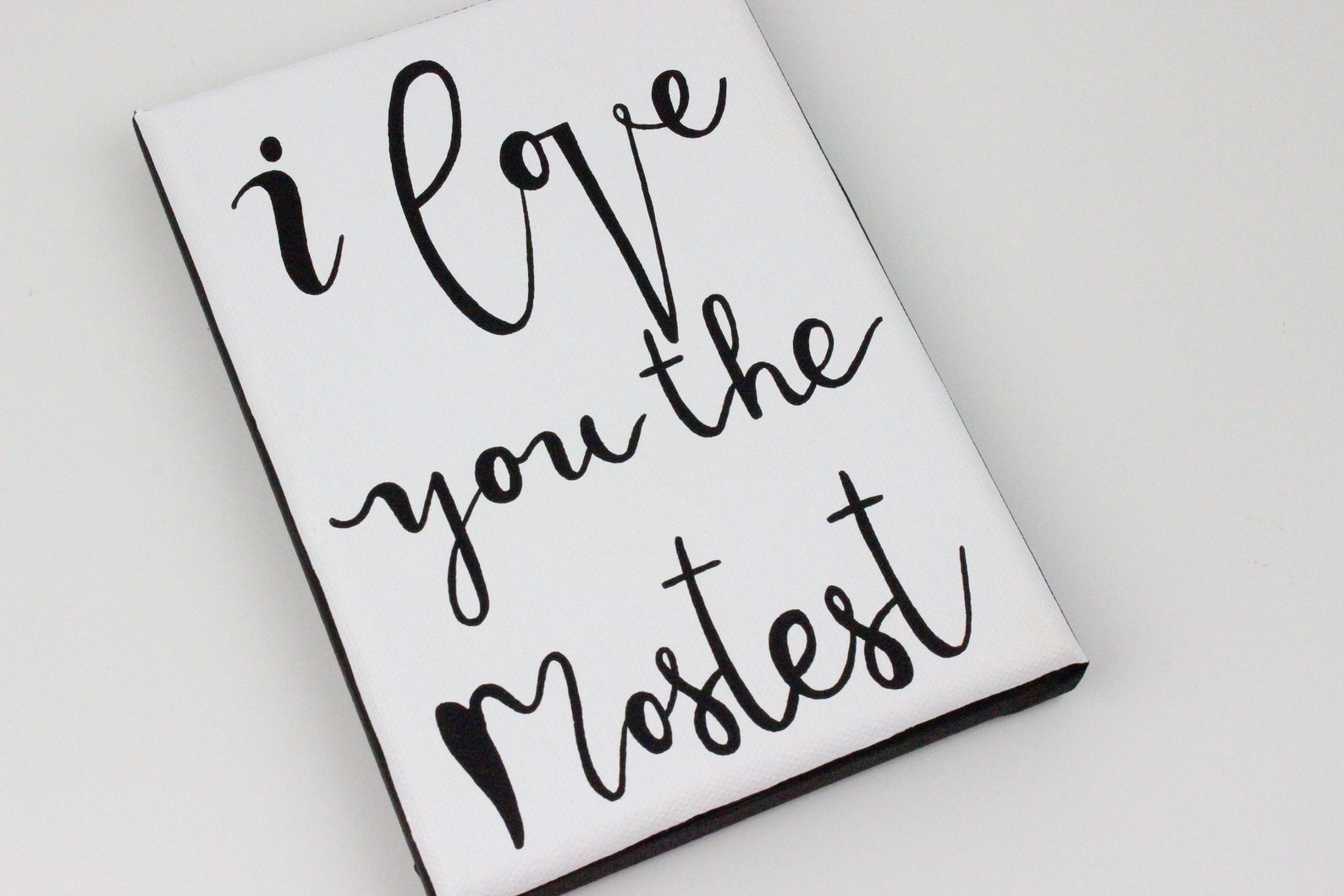 I Love You the Mostest I Love You Mostest Romantic Christmas - Etsy Canada