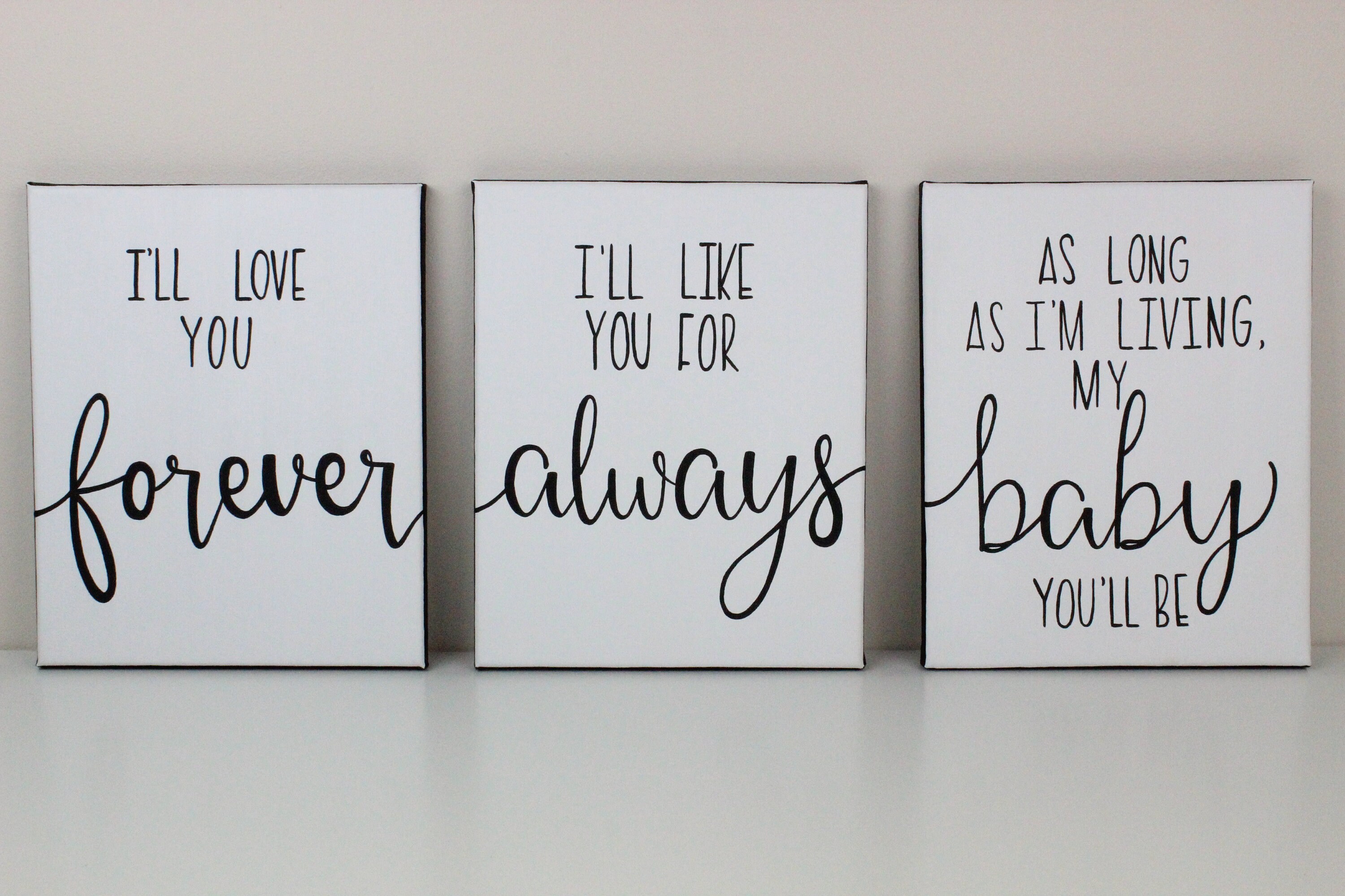 Ill Love You Forever Ill Love You For Always Kids Gift Baby | Etsy