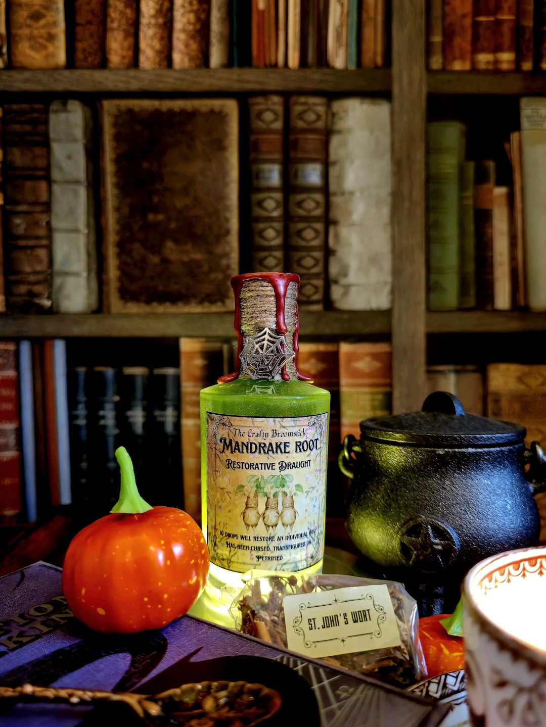 Mandrake Root Restorative Draught Colour Changing Potion - Etsy