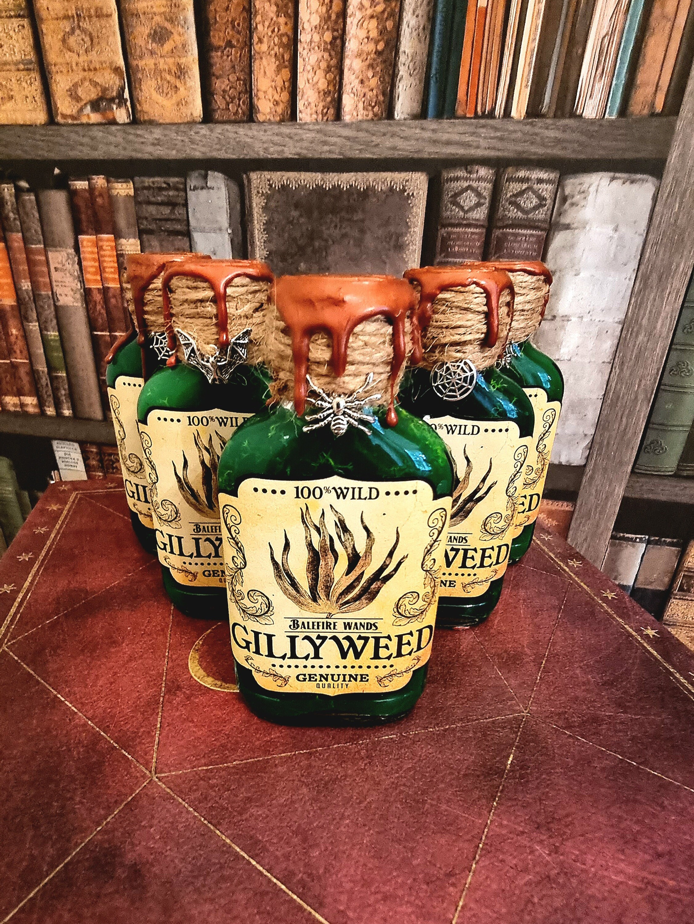 Harry Potter Inspired Gillyweed Potion Bottle - Etsy UK