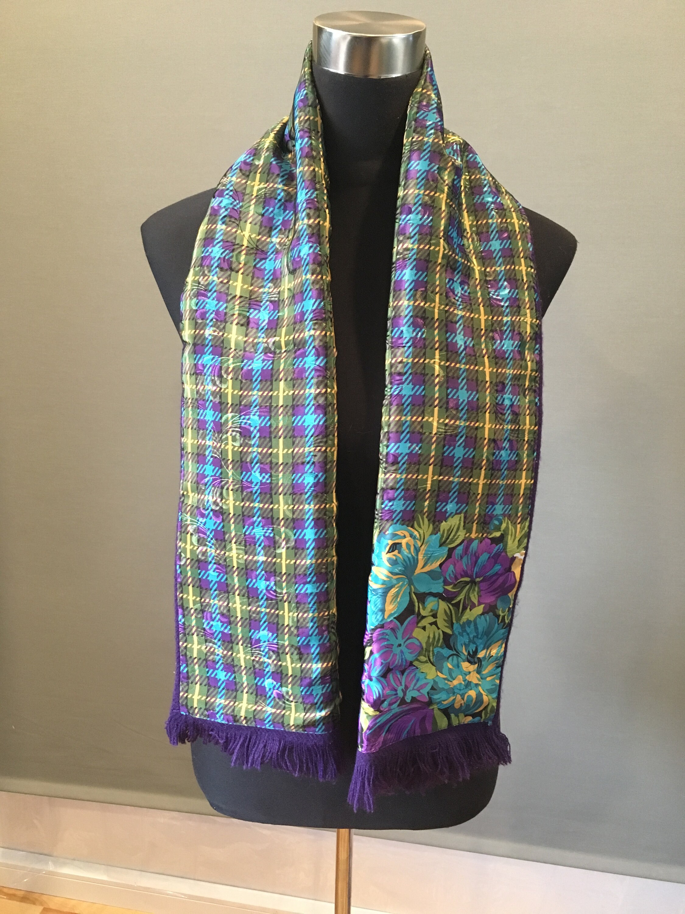 Vintage 1980's/90's Opera Scarf Fringe Ladies Scarf | Etsy