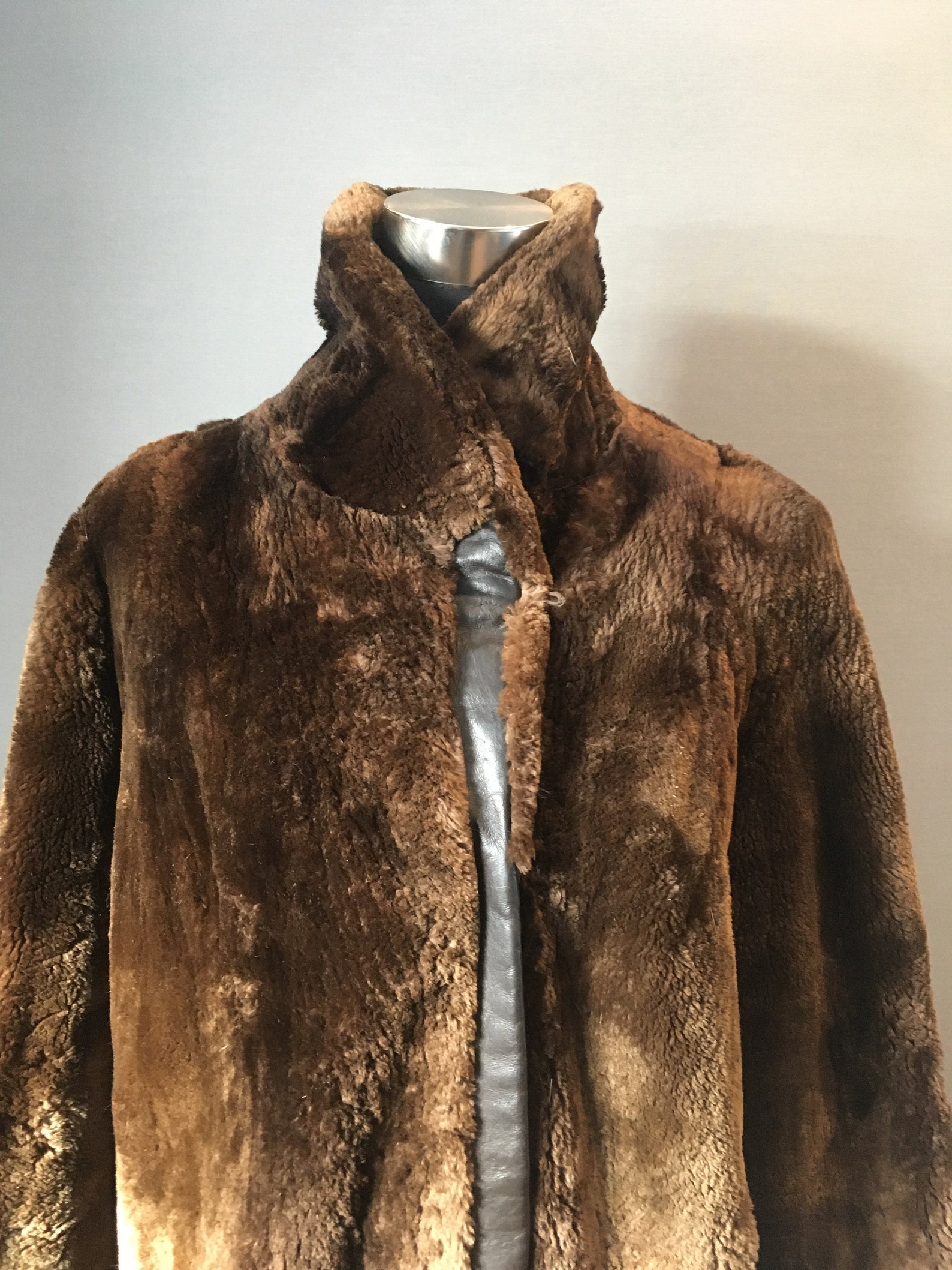 Sheared Beaver Fur Coat Chocolate Brown Beaver Fur Jacket - Etsy