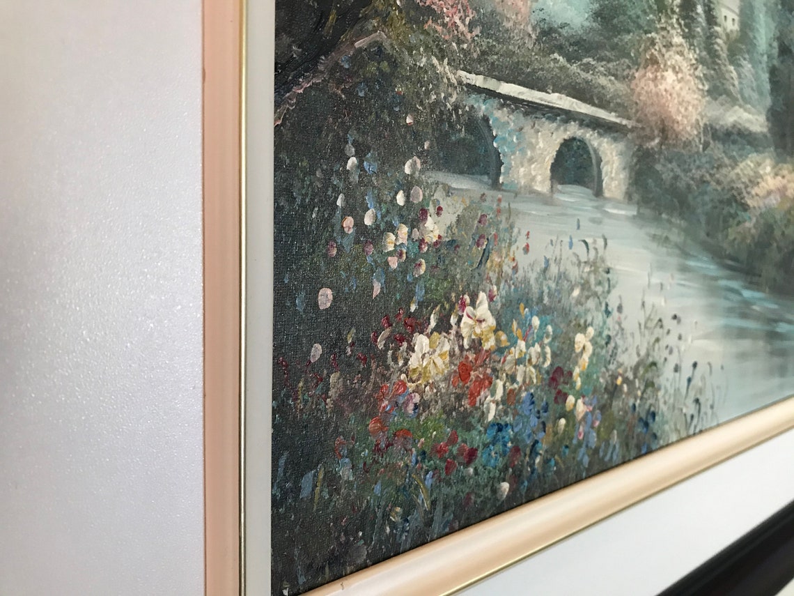 Signed Vincent - Original Oil Painting, Vintage Painting, Canadian ...