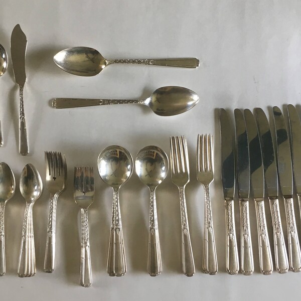 Silverplate Flatware - Etsy