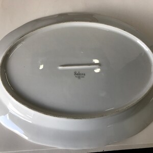 Fine Porcelain China of Japan Sakura Oval Serving Platter - Made in ...