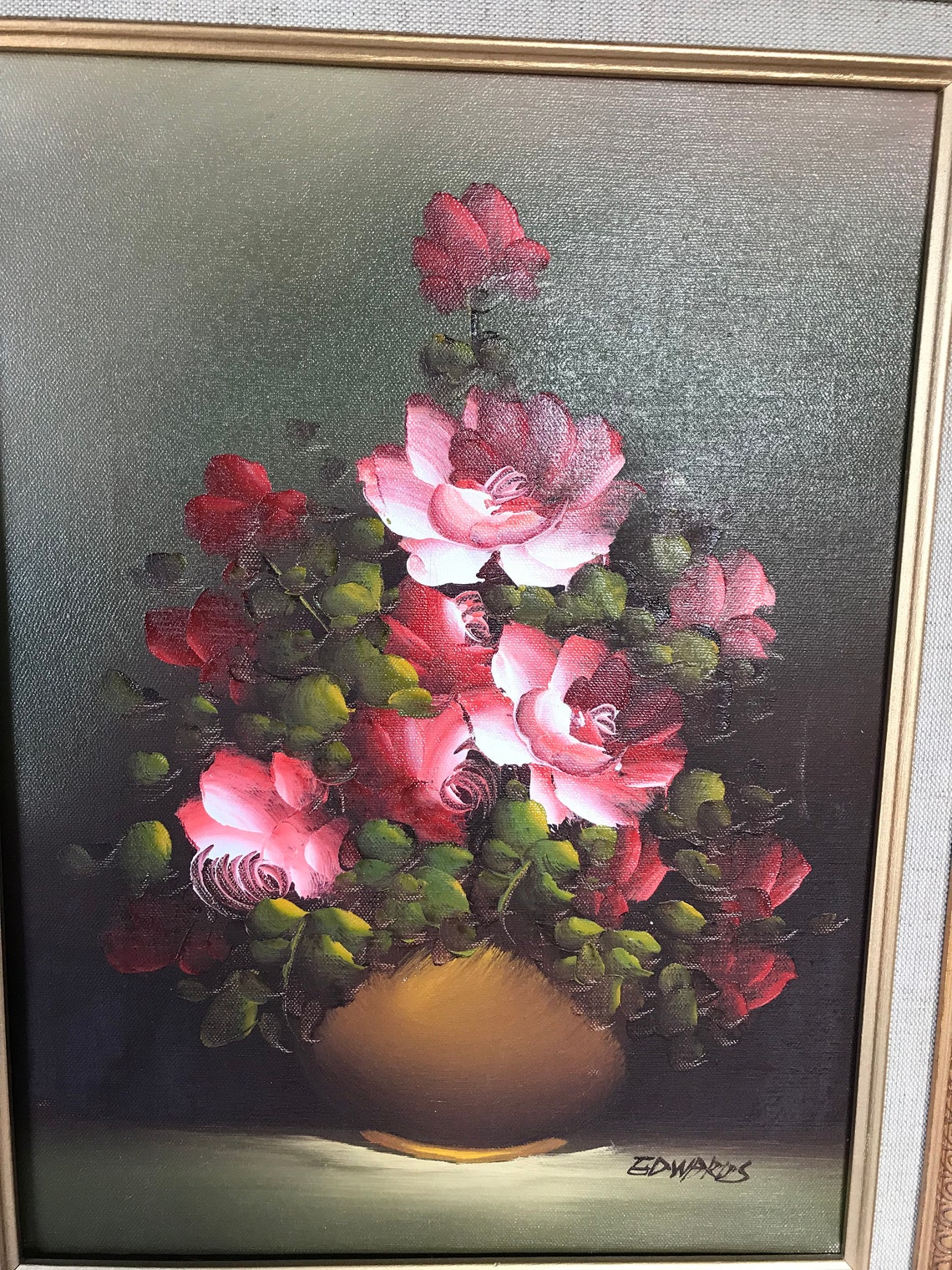 Edwards Original Oil Painting Canadian Painter Quebec | Etsy