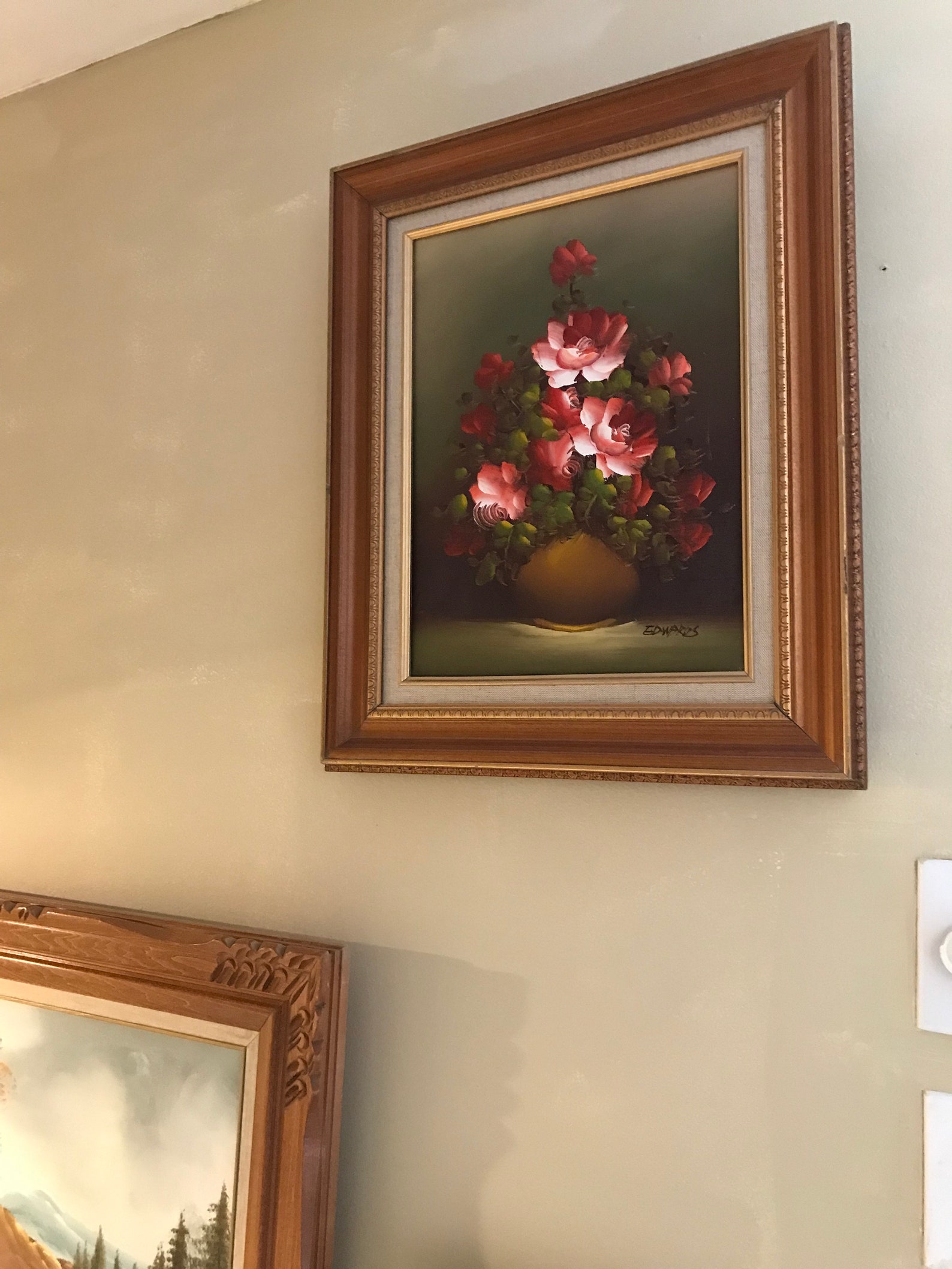 Edwards Original Oil Painting Canadian Painter Quebec | Etsy