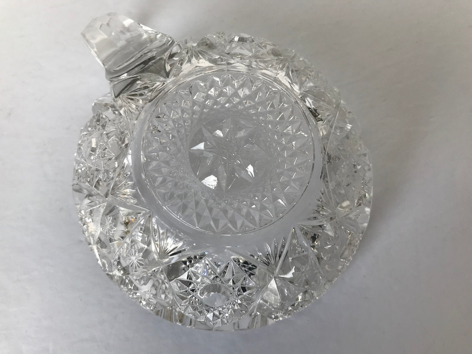 Antique Cambridge Marjorie Near Cut Pattern # 263 EAPG Cut Glass Bonbon ...