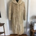 1980s Vintage Mink Chevron Cut Winter Coat Fur Coat Wing - Etsy