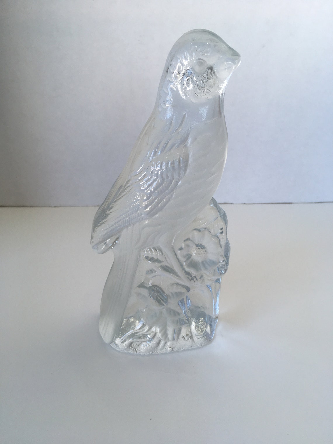 Vintage Viking Glass Bird Bookend Paperweight 1940's - Etsy