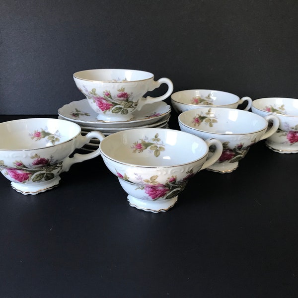 Rose Pattern China - Etsy