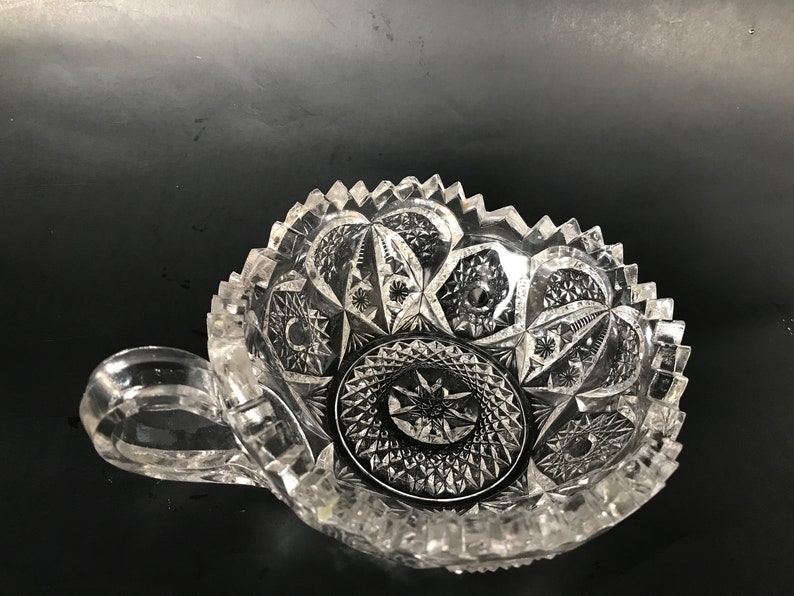 Antique Cambridge Marjorie Near Cut Pattern # 263 EAPG Cut Glass Bonbon ...