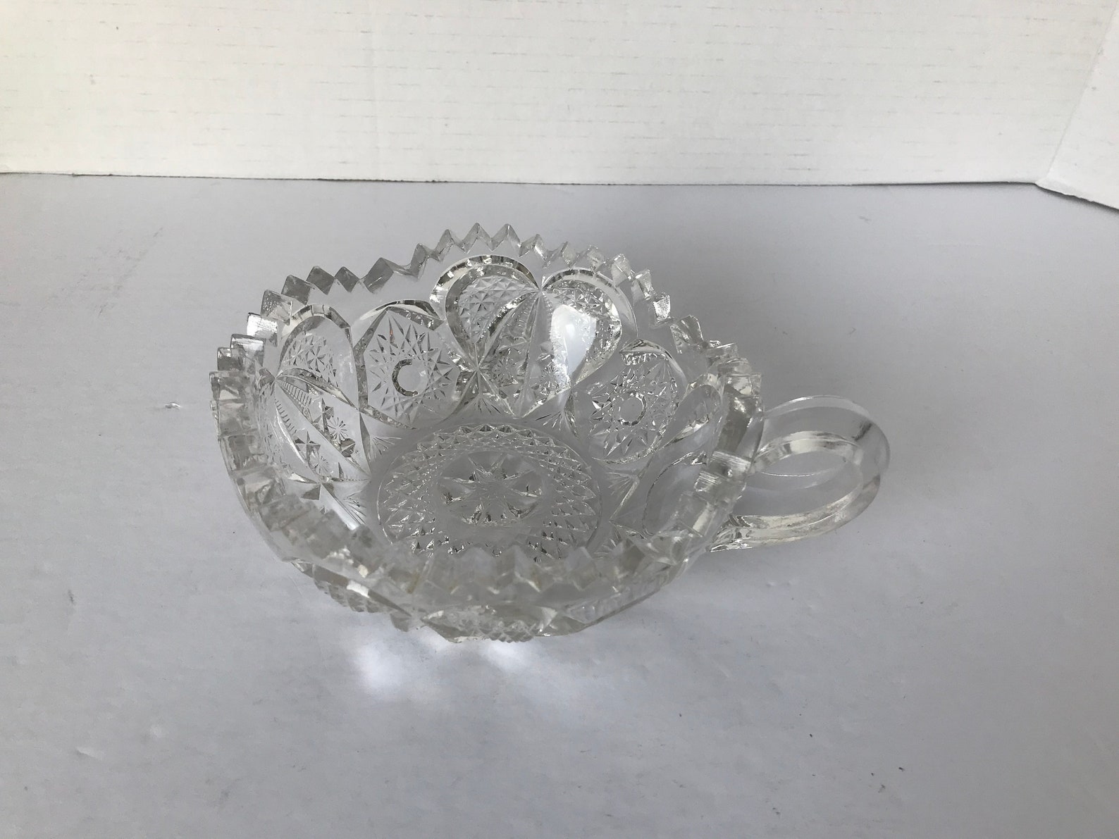 Antique Cambridge Marjorie Near Cut Pattern # 263 EAPG Cut Glass Bonbon ...