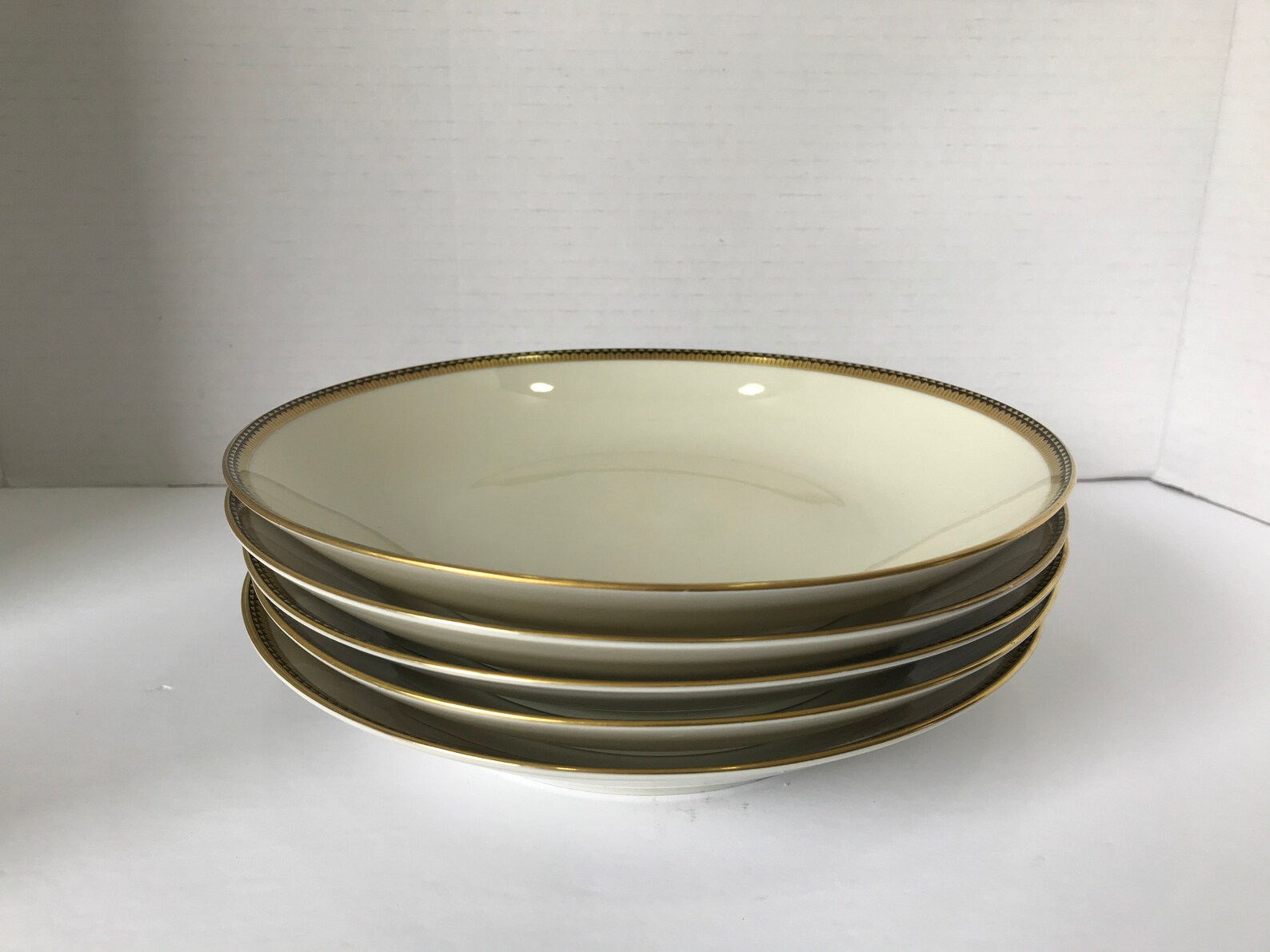 Set of 5 Vintage Zeh-Scherzer Bavaria Germany Mid Century Black, Gold ...