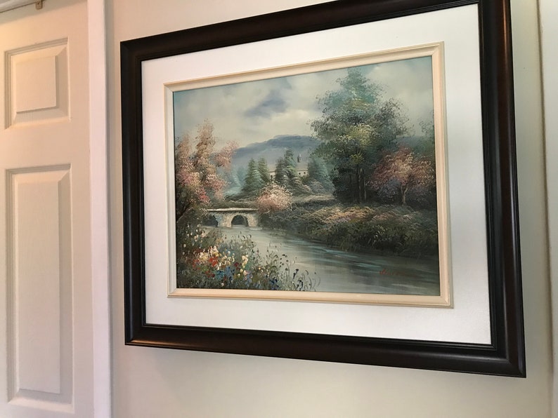 Signed Vincent - Original Oil Painting, Vintage Painting, Canadian ...