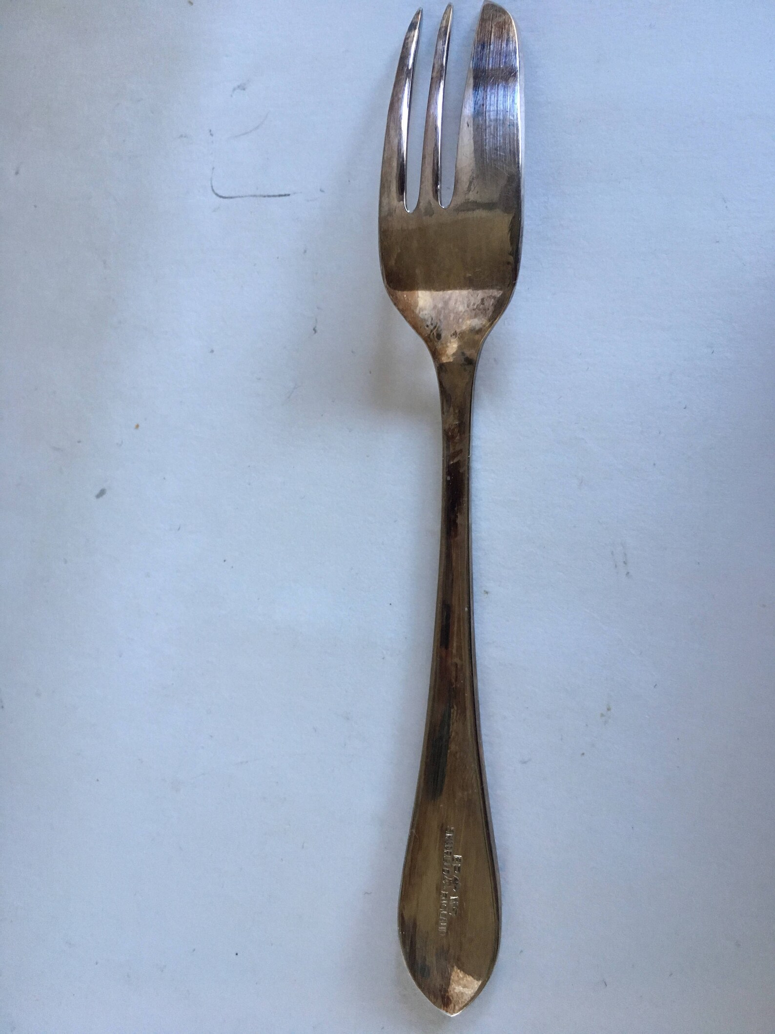 Vintage Set of 6 Silver Plated Cake Forks Pastry Forks Dessert - Etsy