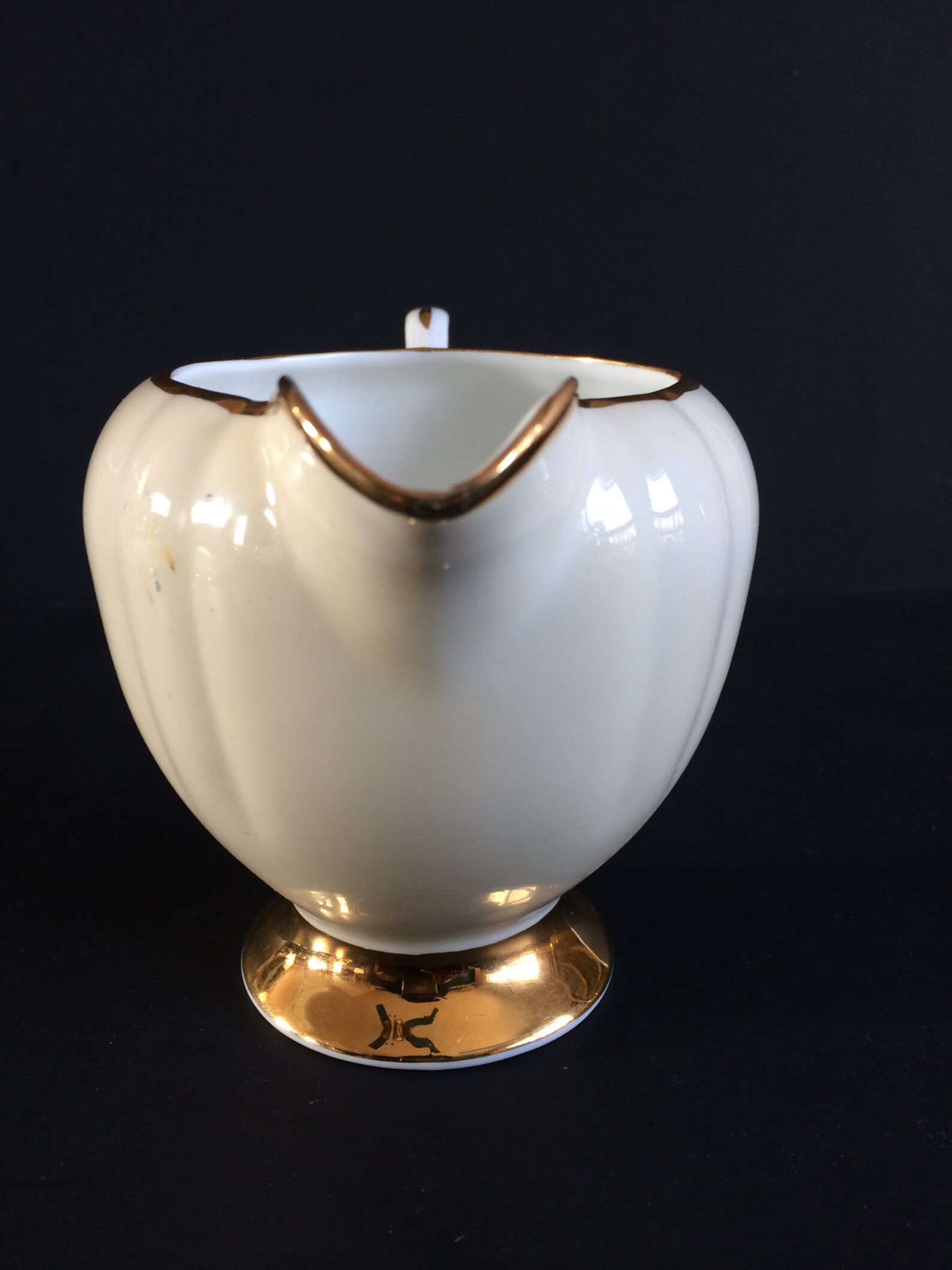 Clare england Gold Gilded Bone China Creamer/milk Jug - Etsy