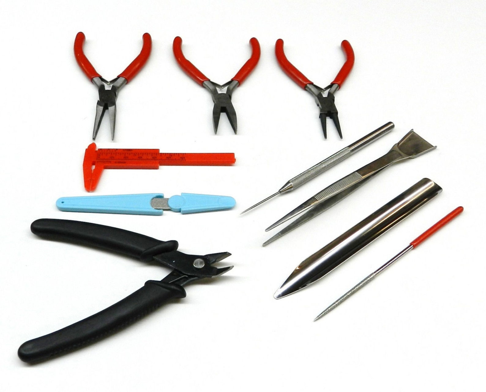 Beading Tool Kit 10 Pc Set Bead & Jewelry Making Bead Work Tools ...